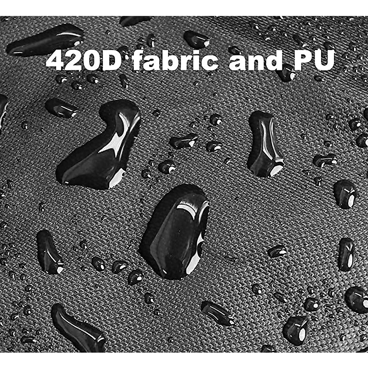 UCARE Refrigerators Freezers Dust Cover Compatible with RCA RFR322-B RFR322 3.2 Cu Ft Single Door Mini Fridge, 420D Oxford Fabric Waterproof Dustproof Refrigerator Covers