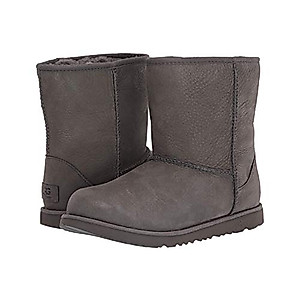UGG Unisex-Child Classic Weather Short Boot, Grey, 05