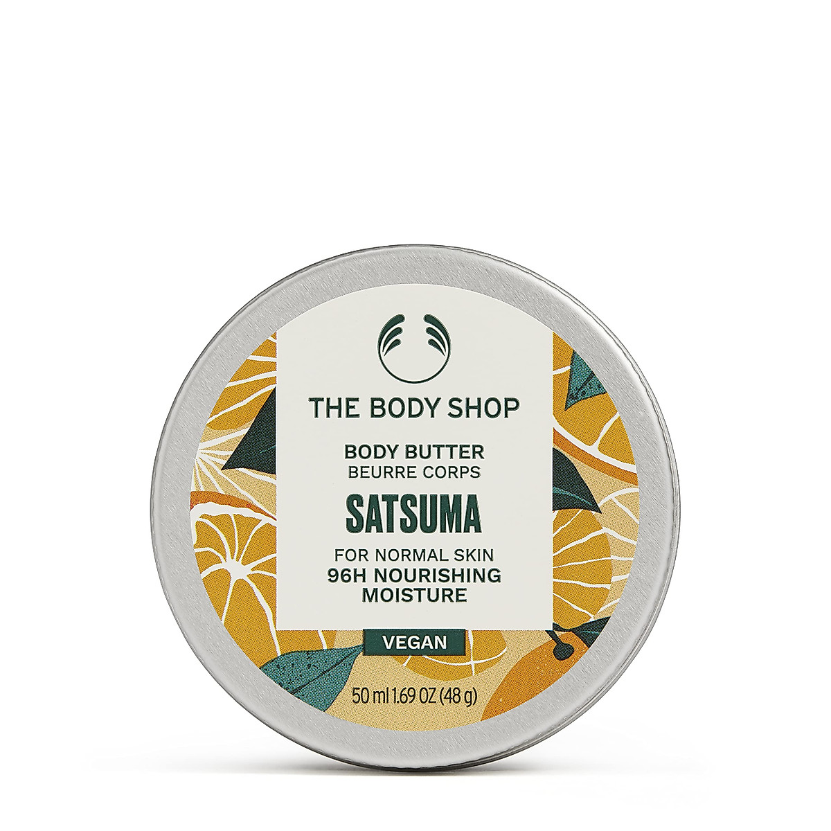The Body Shop Satsuma Body Butter – Nourishing & Moisturizing Skincare for Normal Skin – Vegan – 1.69 oz