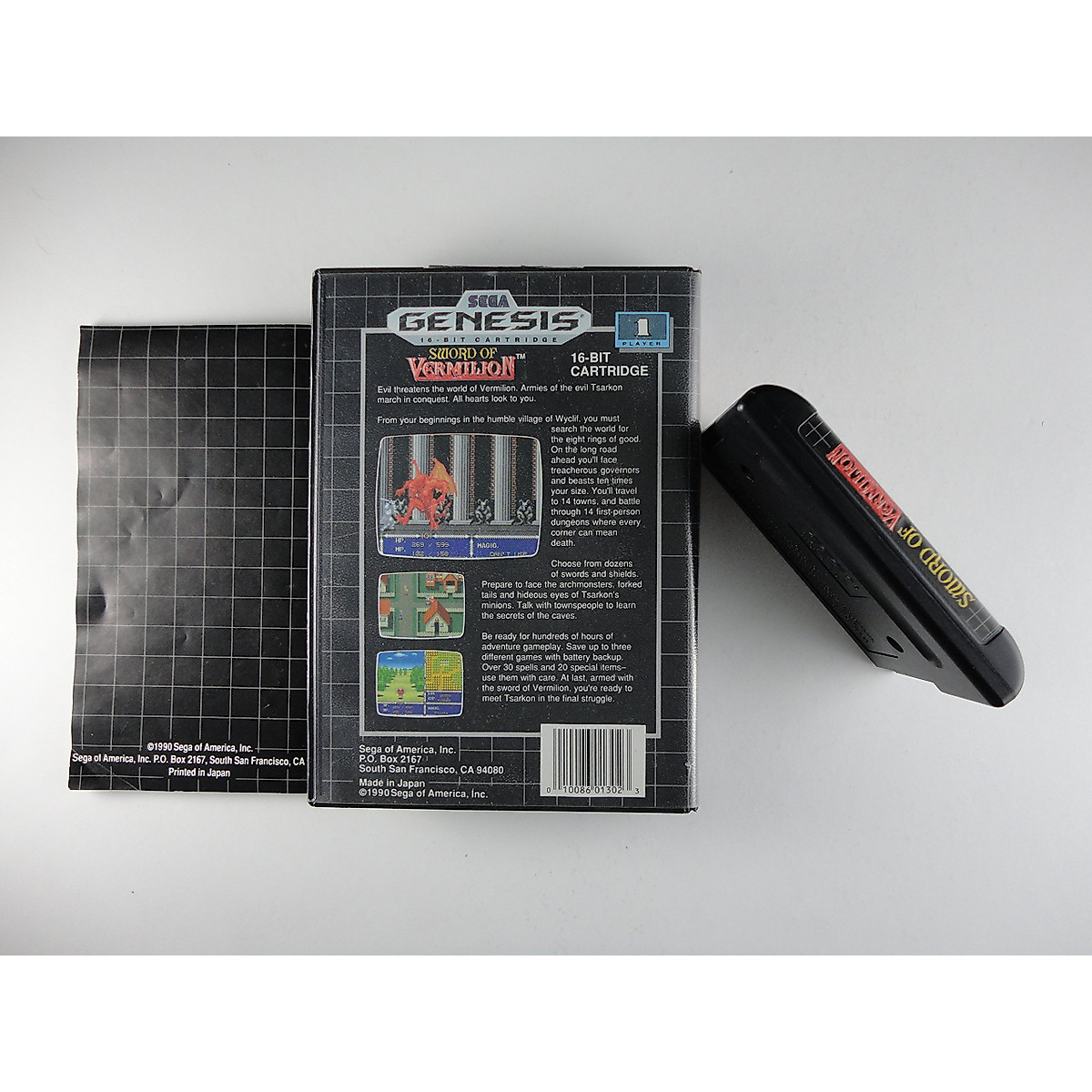 Sword of Vermilion - Sega Genesis