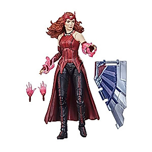 Avengers Hasbro Marvel Legends Series 6-inch Action Figure Toy Scarlet Witch, Premium Design and 4 Accessories, for Kids Age 4 and Up