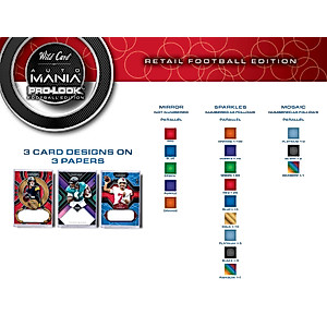2022 Wild Card Auto Mania Pro Look Football Retail Edition Box Brock Purdy RC 4 Autographs Per Box