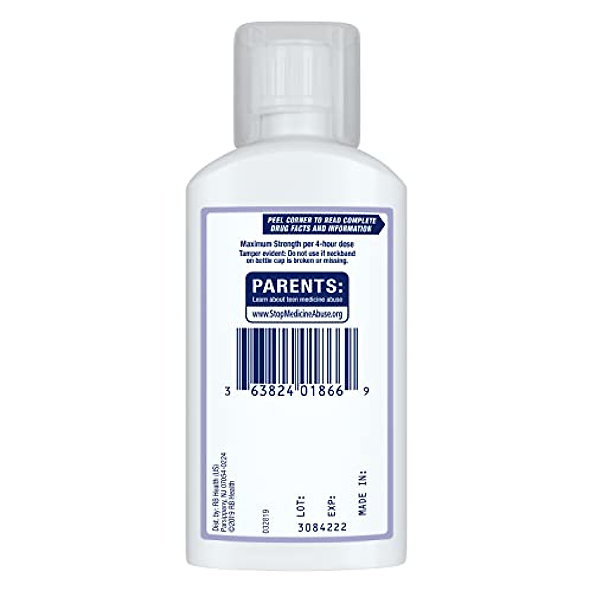 Mucinex Fast-Max Maximum Strength Cold, Flu, & Sore Throat Liquid, 6oz