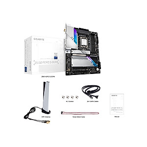 GIGABYTE Z690 AERO G DDR4 (LGA 1700/ Intel Z690/ ATX/ DDR4/ Quad M.2/ PCIe 5.0/ USB 3.2 Gen2X2 Type-C/ WiFi 6/ Intel 2.5 GbE LAN/ Motherboard)