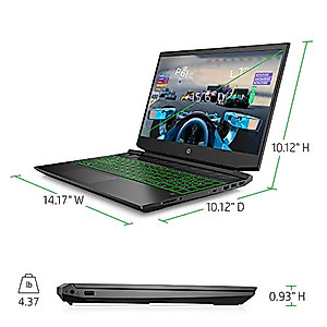 HP Pavilion Gaming 15 Laptop, NVIDIA GeForce GTX 1650, AMD Ryzen 5 4600H, 8GB DDR4 RAM, 512 GB PCIe NVMe SSD, 15.6" Full HD, Windows 10 Home, Backlit Keyboard (15-ec1010nr, 2020 Model)