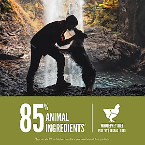 ORIJEN Senior Dry Dog Food, Grain Free Dry Dog Food for Senior Dogs, Fresh or Raw Ingredients, 23.5lb