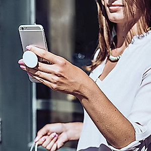 A Purple Black Initial Monogram Capital Letter Name Art PopSockets PopGrip: Swappable Grip for Phones & Tablets