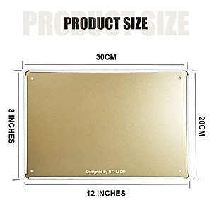 8 x 12 Tin Sign You Can't Buy Happiness But You Can Buy Alcohol Metal Sign for Retro Room Decor and Garage Accessories