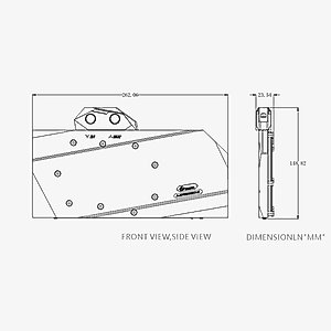 Bykski Copper GPU Water Cooling Block GPU Waterblock Graphics Card Water Cooling Block For XFX Radeon RX6900XT RX6800XT Speedster Merc 319 (5V ARGB RBW Aura Effect LED Lights GPU Block With Backplate)