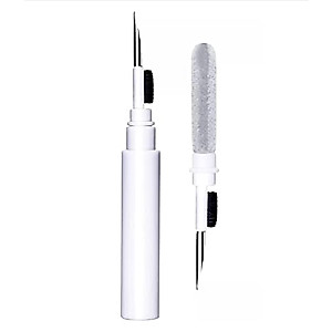 Headphone and Charging Port Cleaning Pen 3-in-1 Tool for Ear Buds Air Pods Bluetooth Earphones Cleans Ear Wax, Dirt, Dust and More