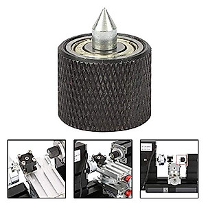 Durable High Hardness Easy To Install Threaded Live Center, Solid Live Center, for Miniature Multifunction Lathe for Mini Lathe