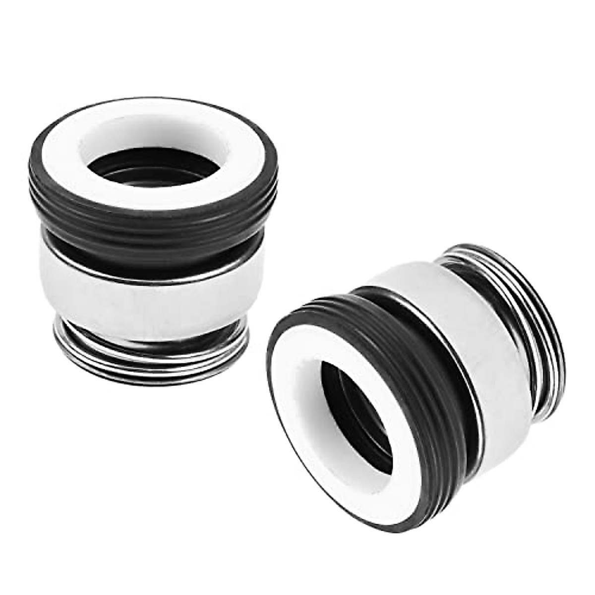 Othmro 2Pcs Internal Diameter 14mm Alloy Plastic Mechanical Shaft Seal Replacement 301-14 Shaft Seal for Pump Shaft Water Pumps Shaft Mechanical Sealing for Swimming Pools Spa Pumps