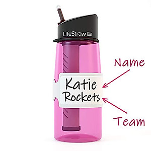 Pumpkin Doodle Permanent Write-on Labels for Bottles/Sippy Cups/Food Containers 6pcs (White)