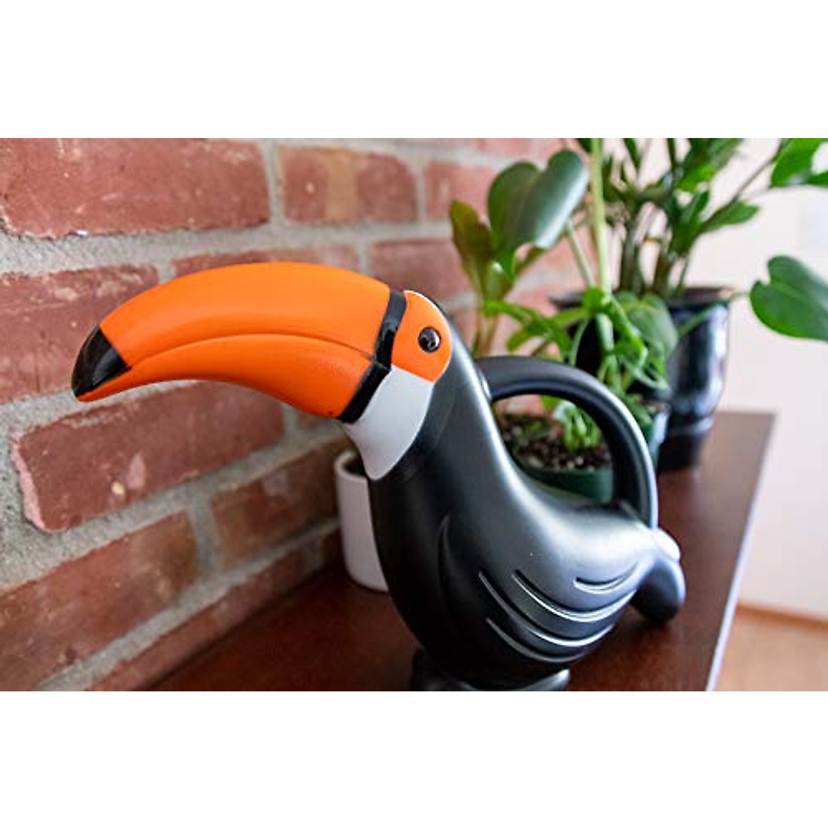 Brilliest Toucan Watering Can Indoor/Outdoor - Cute Watering Can - Bird Shaped Plastic Watering Can - Great for Plants/Indoor/Outdoor/Kids/Succulent - Small Watering Can