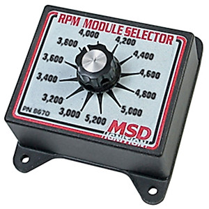 MSD 8670 RPM Module Selector