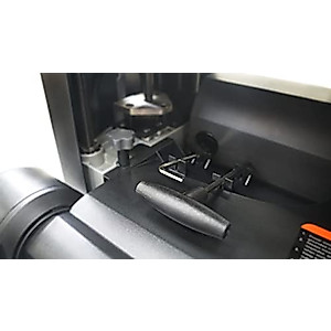 Cutech 40600H 13-Inch Spiral Cutterhead Benchtop Planer with 26 Tungsten Carbide Inserts, Single Speed Feed Rate, Snipe Minimizer, and Board Return Rollers