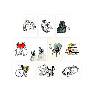 Princeton Architectural Press Cat Box: 100 Postcards by 10 Artists