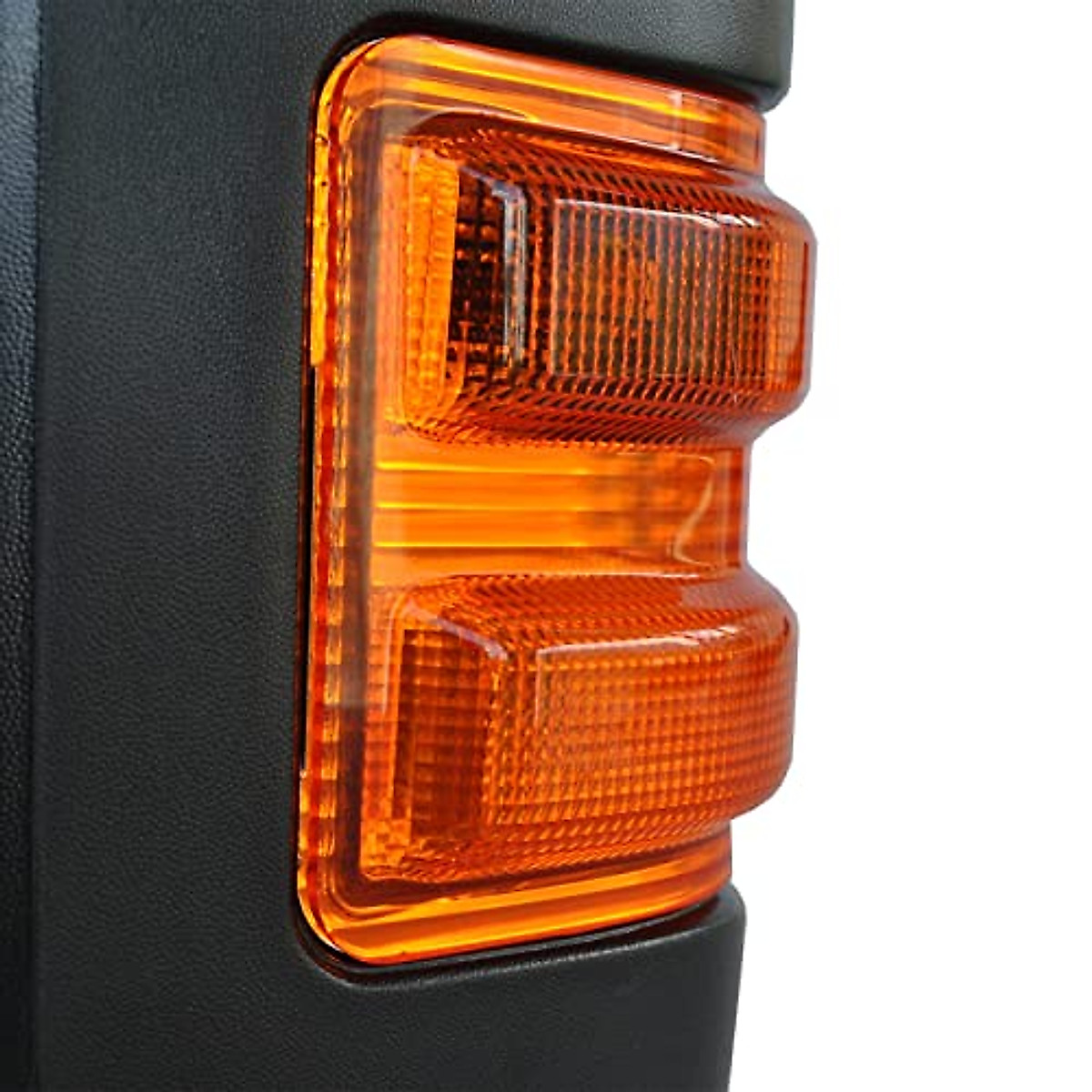 SONTIAN Towing Mirrors Replacement For 2008-2016 Ford F-250/F-350/F-450 Super Duty Truck Power Heat Turn Signal Black Extendable Pair Set