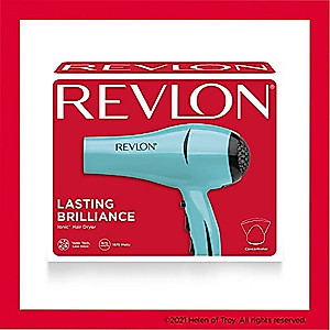Revlon 1875W Lightweight Hair Dryer | For Easy Smooth Styling (Mint)