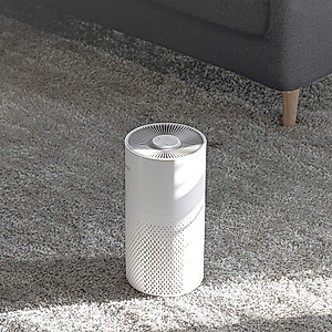 CUCKOO True HEPA Air Purifier Bundle with Extra Filter, Up to 456 sq. ft., 3-Stage Air Filter with H13 HEPA and Activated Carbon, Small Air Purifiers for Home Bedroom, White (CAC-I0510FW)
