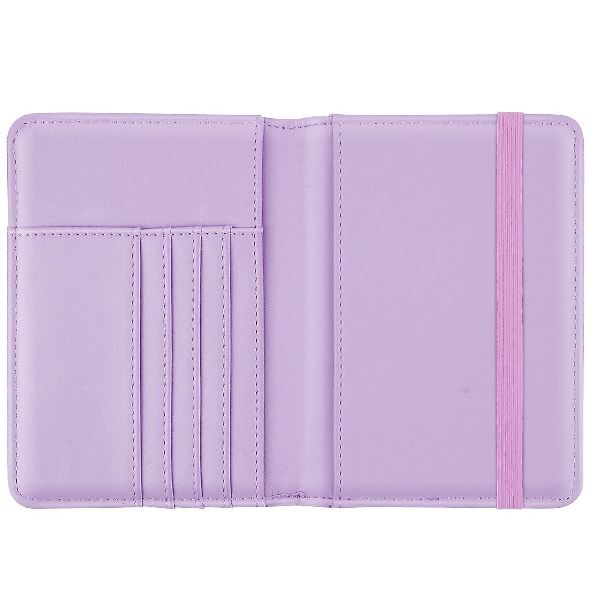 Passport Holder Cover,Traveling Passport Case Cute Passport Wallet for Women,Gradient Marble