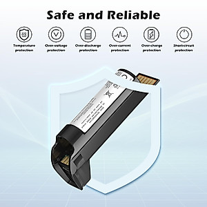 Replacement Battery for Zebra DS2278 DS2208 DS22 CR2278 DS2278-HC DS2278SR CR2278-PC Handheld Barcode Scanner BTRY-DS22EAB0E-00 / BT-000317-01