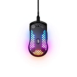 SteelSeries Aerox 3 - Super Light Gaming Mouse - 8,500 CPI TrueMove Core Optical Sensor - Ultra-lightweight Water Resistant Design - Universal USB-C connectivity