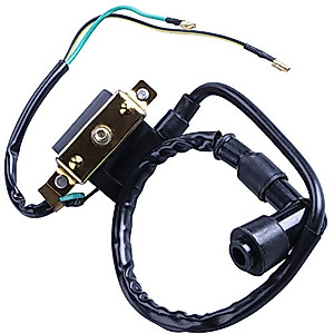 CNCMOTOK 50cc Falcom 70cc 90cc 110cc 125cc Ignition Coil Spark Plug for Coolster 3050B ATV-3050B 3050 B3050A Kids 4 Quad Four Wheeler Roketa taotao Baja Kazuma Meerkat Quad ATV Dirt Pocket Bike