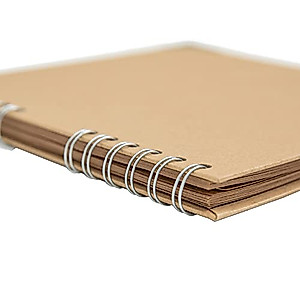 Scrapbook (8 x 8 inch) Scrapbook Album 60 Pages Ideal for Your DIY Scrapbooking Albums Wedding and Anniversary Family Photo Album (8 * 8 scrapbook)