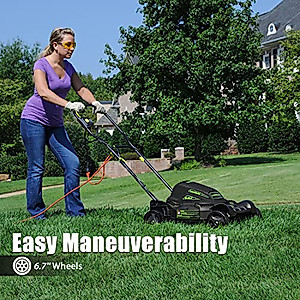 LawnMaster ME1018X 2-in-1 Electric Mower 10 Amp 18-Inch
