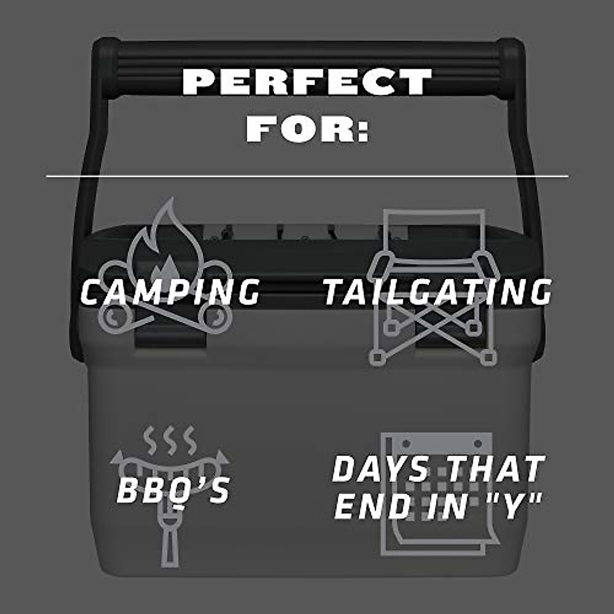 Stanley 10-01622-059 The Easy-Carry Outdoor Cooler Polar 7QT / 6.6L