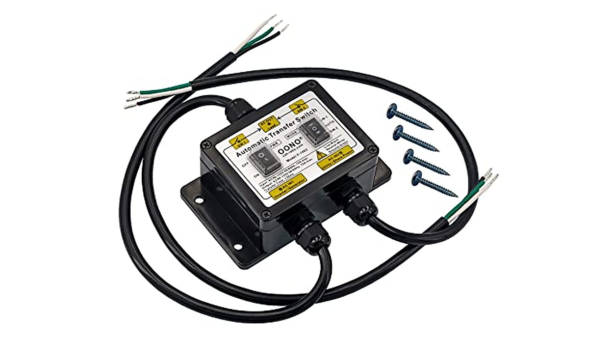 OONO 15A Automatic Transfer Switch - Reliable AC Power Control