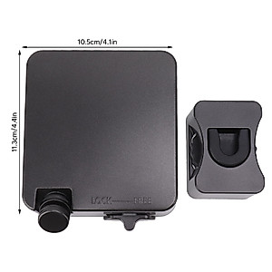 BORDSTRACT Heavy Duty Retractable Clothesline, 304 Stainless Steel Clothes Drying Rope, 20 Feet Retracting Laundry Line, Indoor Outdoor Wall Mounted Clothes Line(9026B Black)