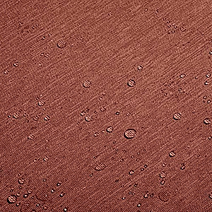 Classic Accessories Montlake FadeSafe Water-Resistant 48 x 18 x 3 Inch Outdoor Bench/Settee Cushion, Patio Furniture Swing Cushion, Heather Henna Red, Patio Loveseat Cushion