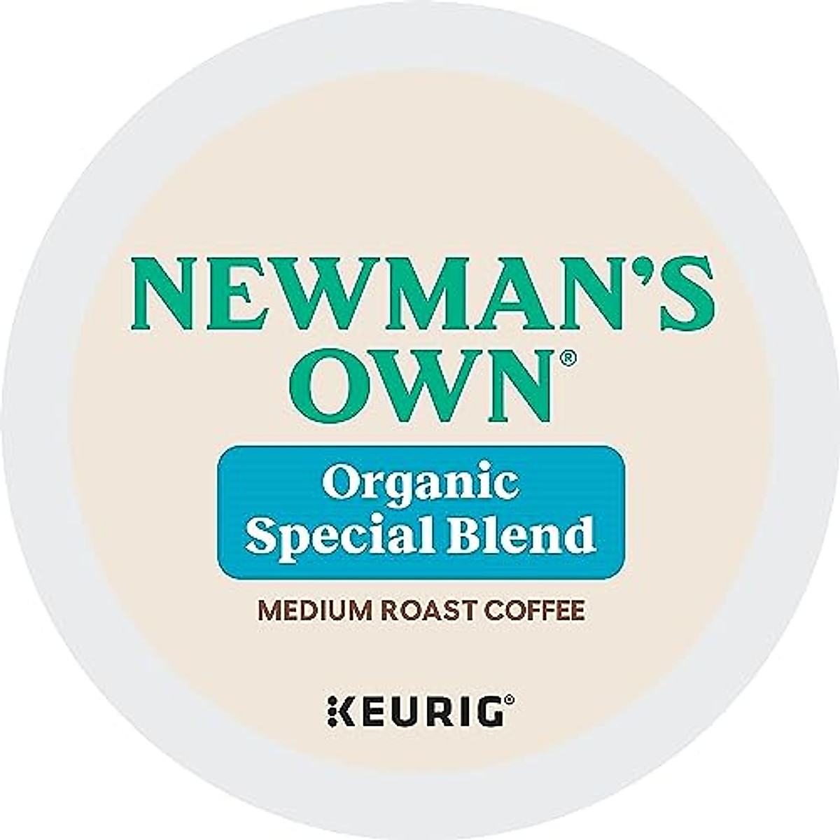 Newman's Own Organics Special Blend Keurig Single-Serve K-Cup Pods, Medium Roast Coffee, 12 Count