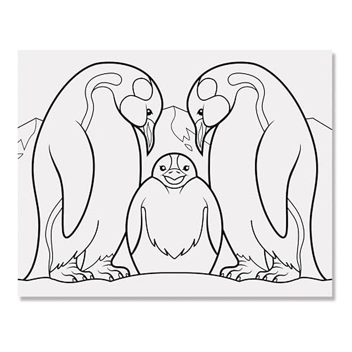 Melissa & Doug Jumbo Coloring Pad (11 x 14 inches) - Animals, 50 Pictures - Animal Coloring Book, Art Paper For Kids Painting And Drawing