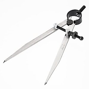 Mr. Pen- Adjustable Divider Leather Compass, 8 Inch, Lockable Metal Compass, Wing Dividers for Leather, Woodworking Compass, Compass for Woodworking, Large Compass for Woodworking, Wing Divider