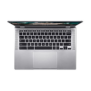 Acer Chromebook 514 Laptop | 14" FHD Display | MediaTek Kompanio 828 Octa-Core Processor | 8GB RAM | 64GB eMMC | Wi-Fi 6 | Backlit KB | Chrome OS | Up to 15 Hours Battery Life | CB514-2H-K7GF,Silver