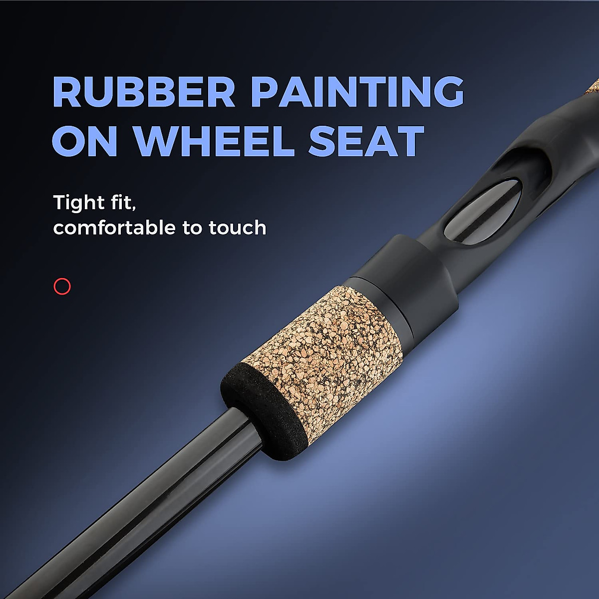 BERRYPRO Salmon & Steelhead Spinning Rod IM8 Carbon Walleye Fishing Rod (8'6''/9'/9'6''/10'/10'6'') (8'6'')