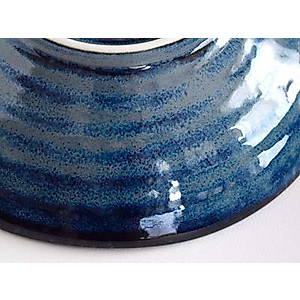 Zen Table Japan Yohen Dark Blue Pasta Bowls Set of 2 Made in Japan