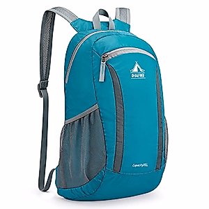 G4Free 16L Hiking Daypack, Lightweight Nylon Packable Small Backpack for Travel Camping Outdoor Men Women