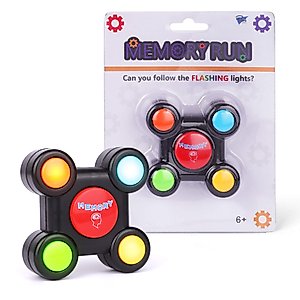 Point Games Memory Run - Electronic Memory Handheld Game with Lights - Competitive Maze Challenge Gameplay -Cognitive Developmental Brain Teaser Puzzle Toy - Kids Ages 6+