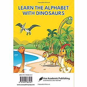 Learn Alphabet with Dinosaurs: Includes Facts and Activities
