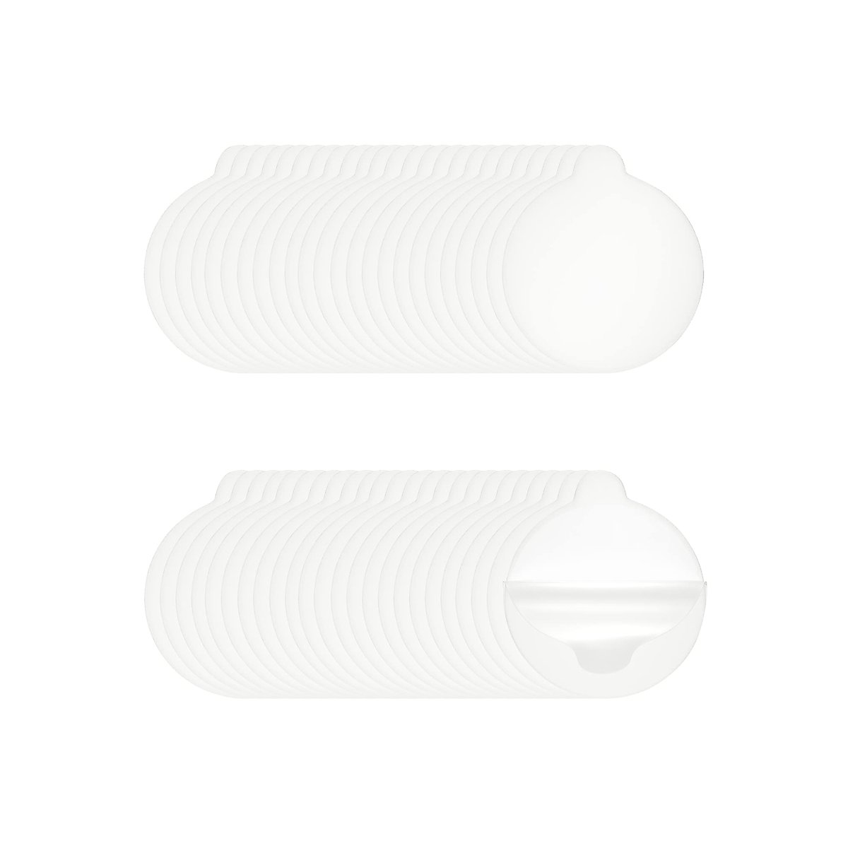 48 Pcs Refill Glue Boards 4.13" Sticky Pads Compatible with Katchy, Fenun, Toloco and Other Models Indoor Insect Fly Traps Bug Catcher Mosquito Zapper Light