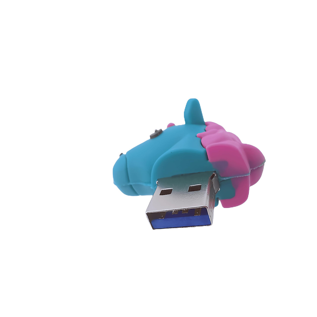 EcooDisk 128GB USB 3.0 Flash Drive Novelty Cartoon Unicorn High Speed Pen Drive Data Storage Blue