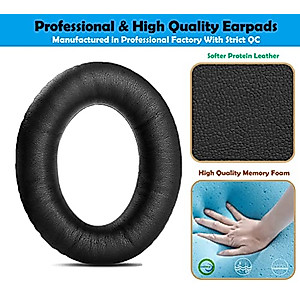 DowiTech Enhanced Sound Headphone Ear Pads Headset Replacement Earpads Compatible with HyperX Cloud Revolver S Cloud Revolver Gaming Headset