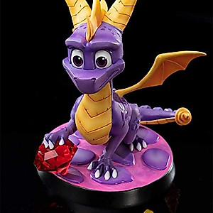 First4Figures Spyro The Dragon Collectible Statue with Detailed Base, 8"