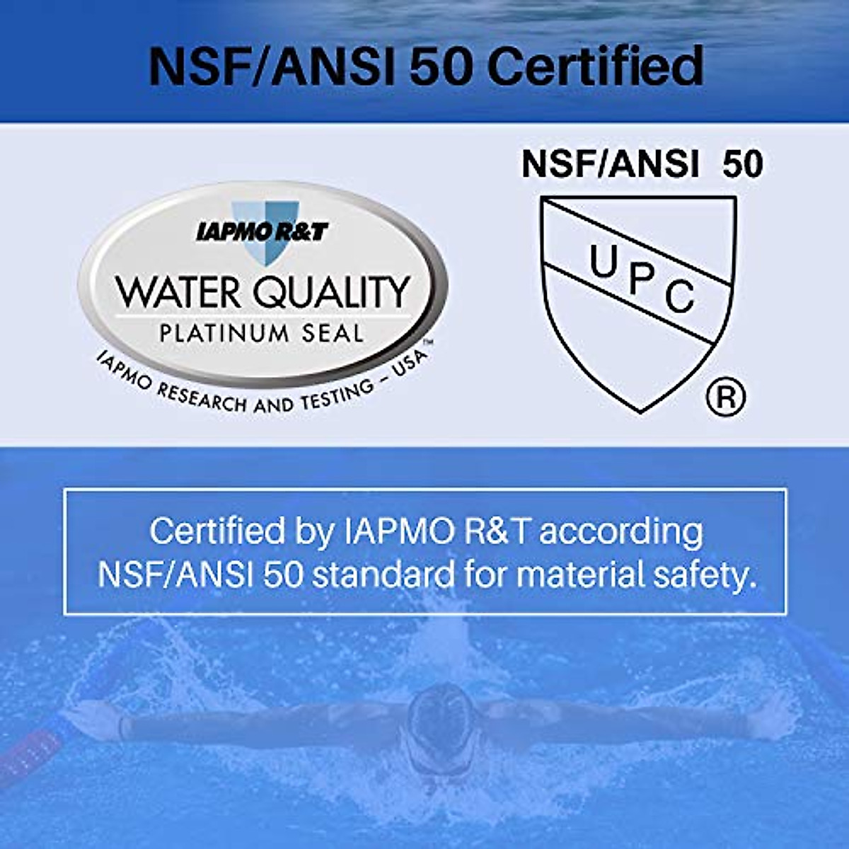TOREAD Replacement for Spa Filter Unicel 6CH-940, PWW50P3(NOT PWW50P4), Filbur FC-0359, 817-0050, 25252, 03FIL1400, 1 1/2" SAE Thread Screw in Filter, 2 Pack