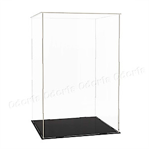 Odoria Clear Acrylic Assembly Required Display Box Case 17" High Figure Display Dustproof
