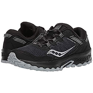 Saucony Men's VERSAFOAM Excursion TR13 Trail Running Shoe, BLACK, 10 M US